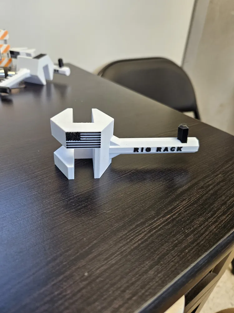 Rig Rack - Hard Hat Hanger - Free 3D Print Model - MakerWorld