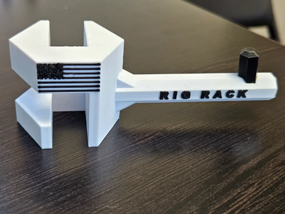 Rig Rack - Hard Hat Hanger - Free 3D Print Model - MakerWorld