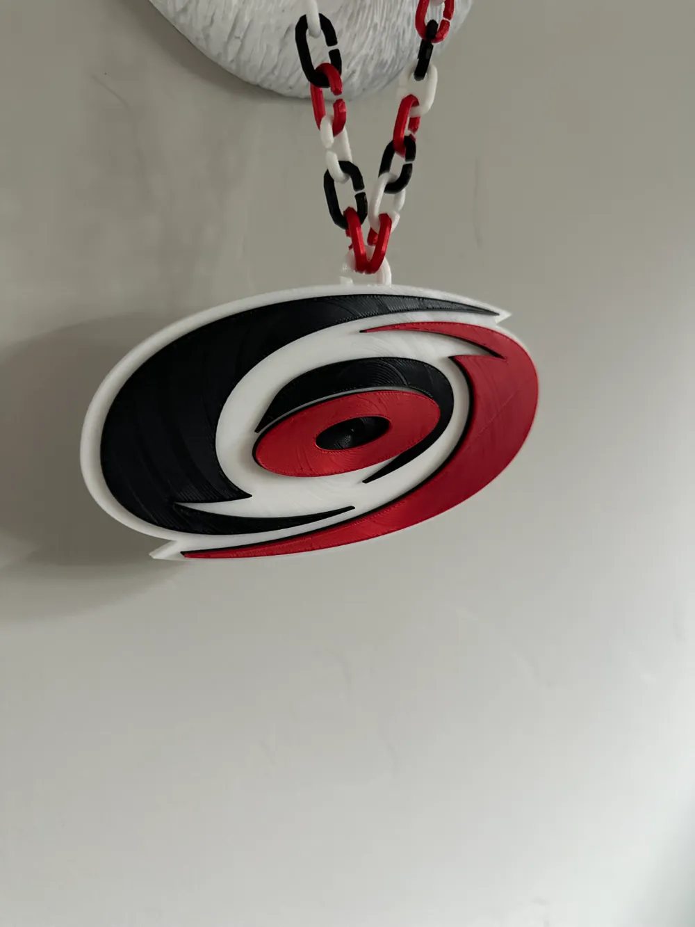 Carolina Hurricanes Pendant & Chain - Free 3D Print Model - MakerWorld