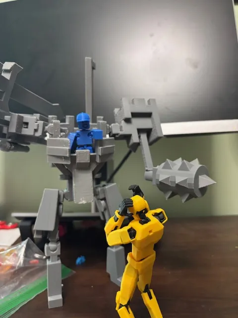Articulated Roblox kings mech - Free 3D Print Model - MakerWorld