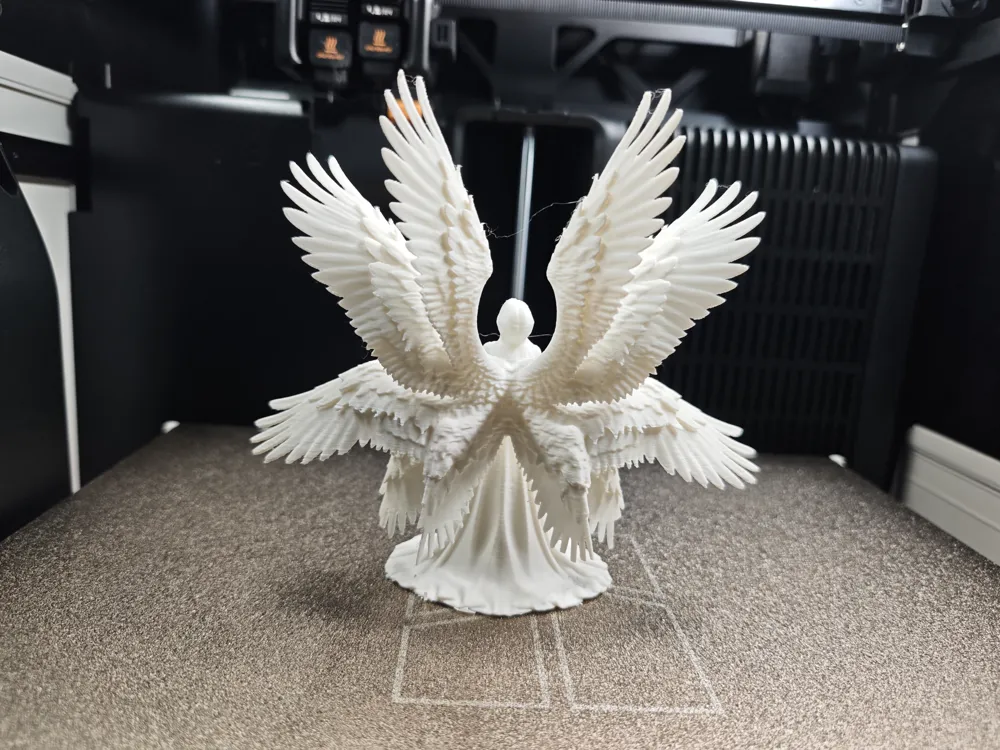 Ten-winged Guardian Angel Embraces Holy Light (simple supports) - Free ...