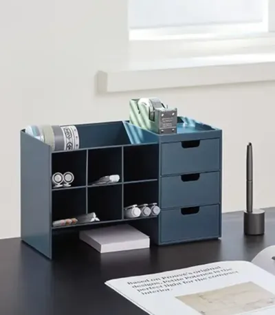 Retro Style Desk Organizer by Mario3D - MakerWorld