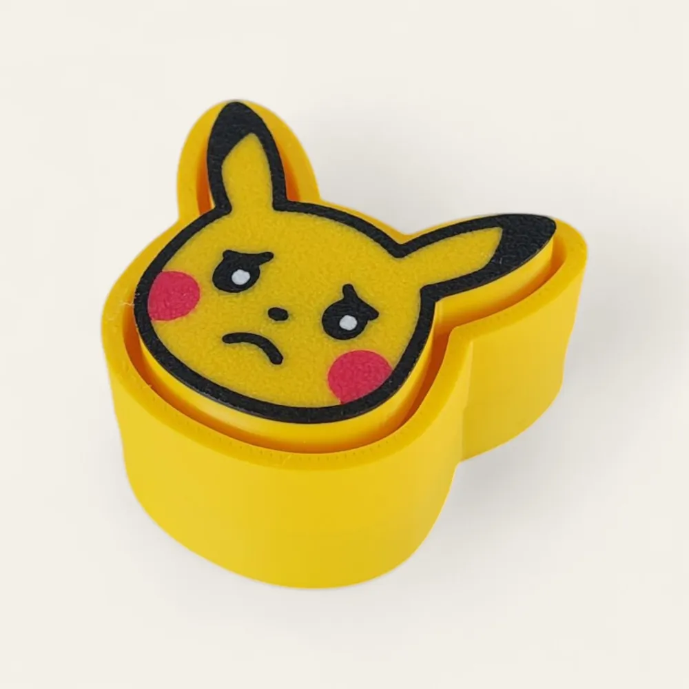 Pokemon - Pikachu Mood Clickers - Free 3D Print Model - MakerWorld