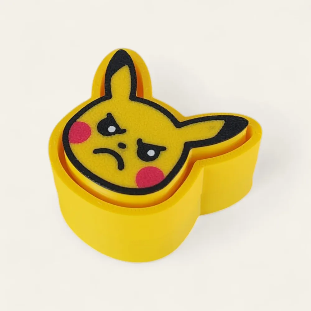 Pokemon - Pikachu Mood Clickers - Free 3D Print Model - MakerWorld