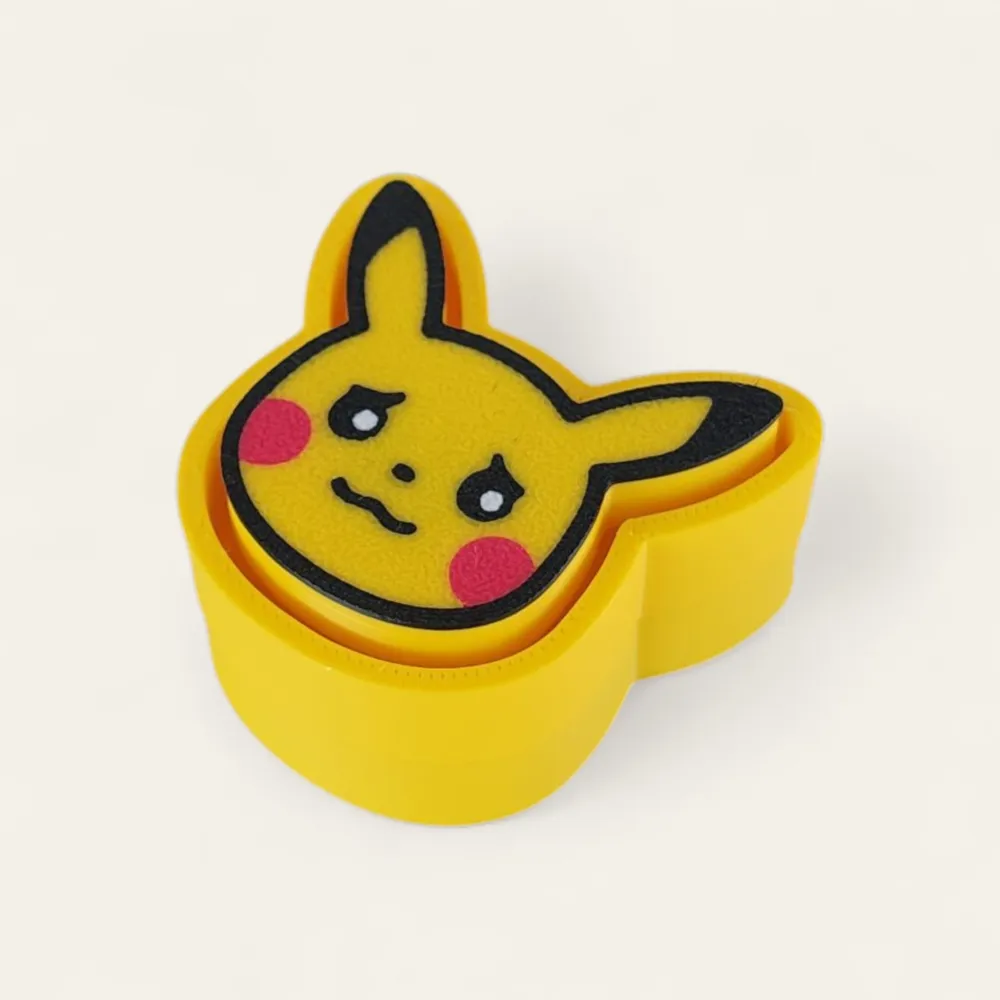 Pokemon - Pikachu Mood Clickers - Free 3D Print Model - MakerWorld