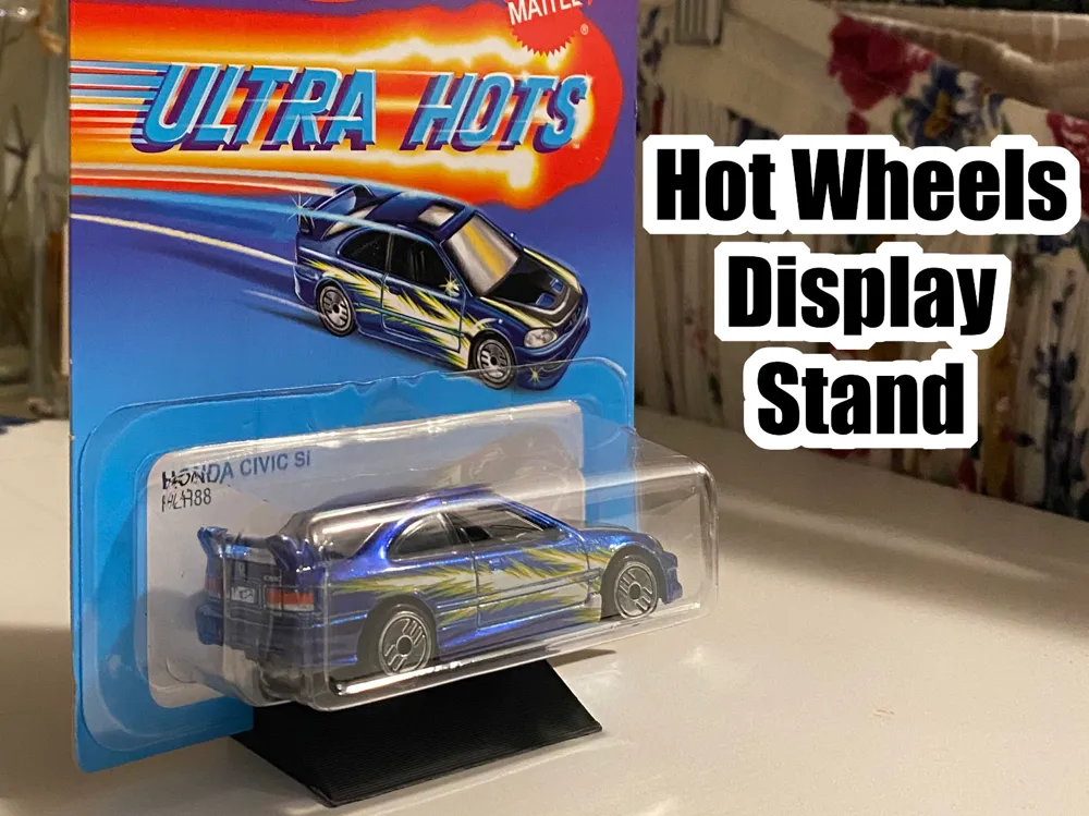 Hot Wheels Display Stand by Tuny - MakerWorld