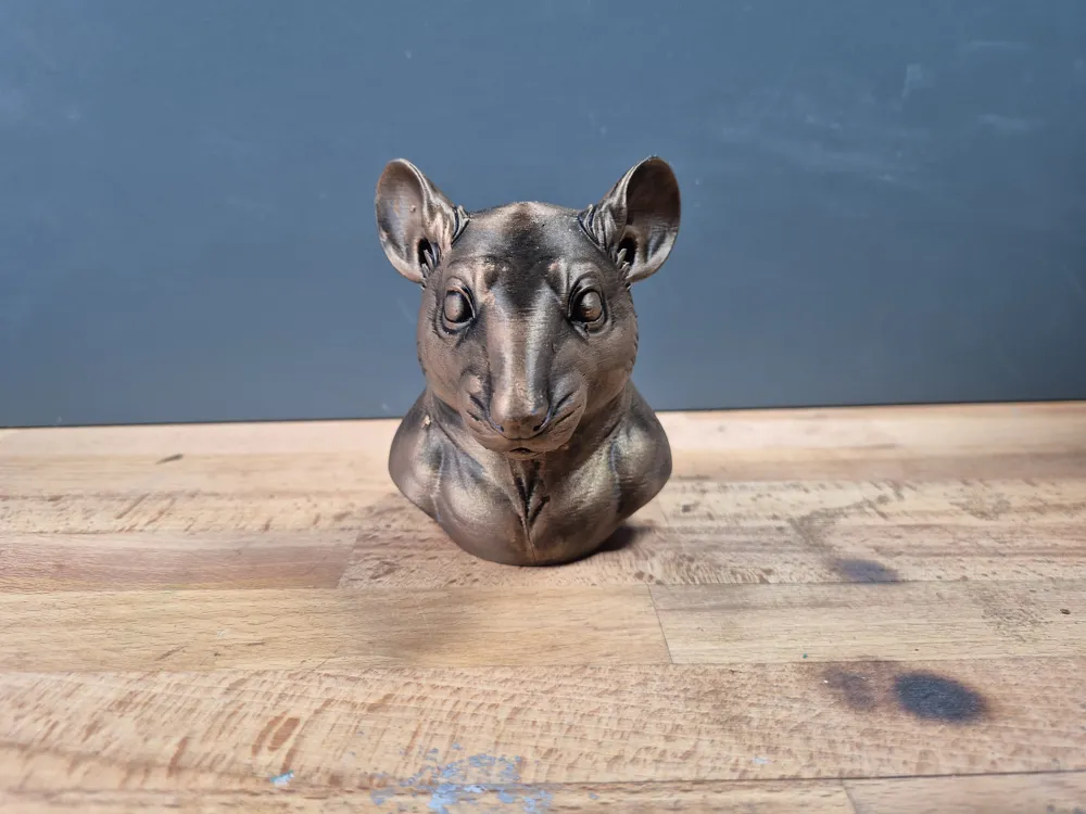 Rattenbüste von Mr.Jay MakerWorld: Kostenlose 3D-Modelle herunterladen