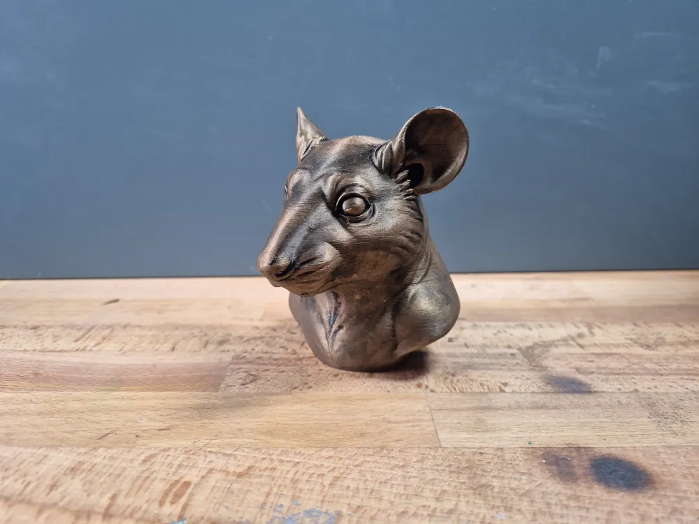 Rattenbüste von Mr.Jay MakerWorld: Kostenlose 3D-Modelle herunterladen