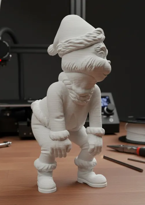 Grinch Barriga de Cerveja e Bumbum Grande de Natal por 3DXX MakerWorld ...