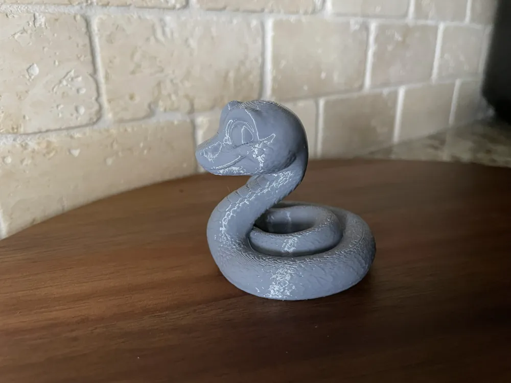 Coiled Snake Model - Free 3D Print Model - MakerWorld