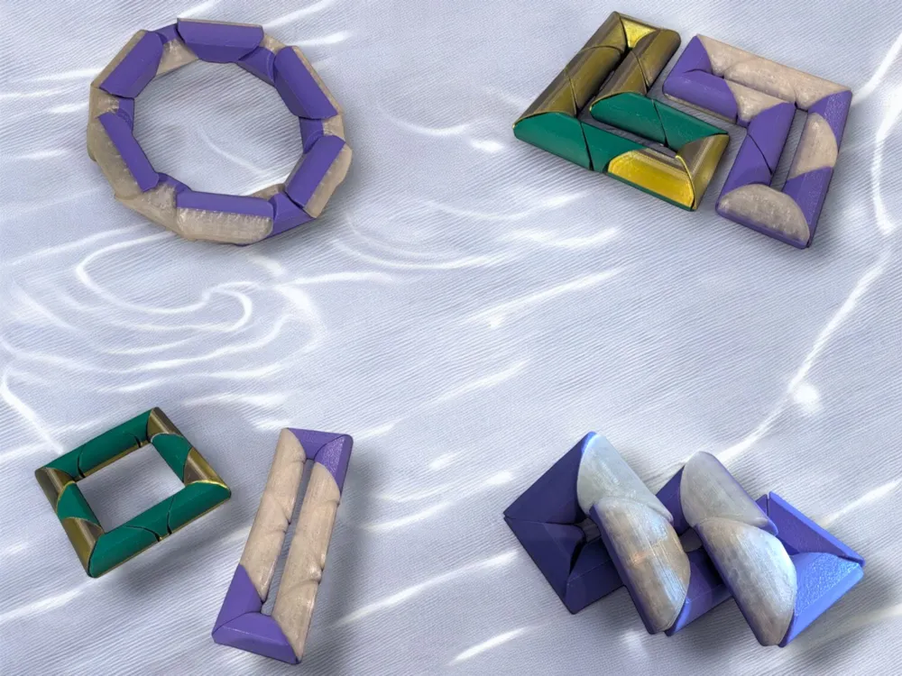 Infinity Loop - print in place rattle free fidget by taylormadearmy ...