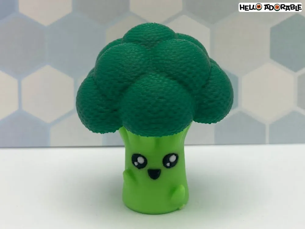 Broccoli Clicker Fidget Toy - Free 3D Print Model - MakerWorld