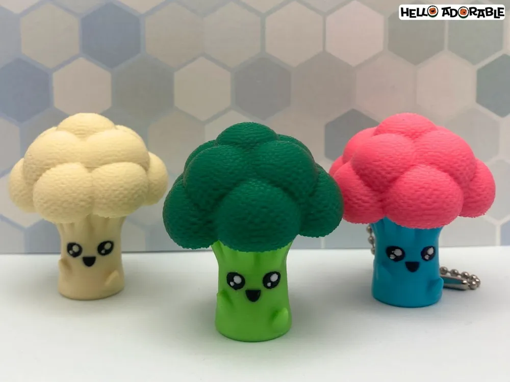 Broccoli Clicker Fidget Toy - Free 3D Print Model - MakerWorld