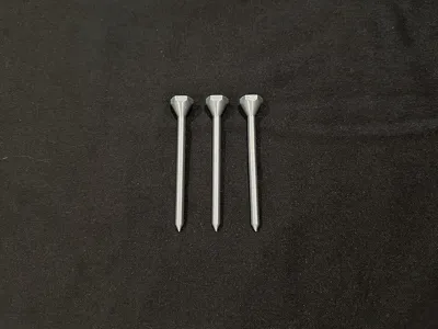 Modern Hexagon Shaped Golf Tees - 3 Inch by BATTCAVE MakerWorld ...