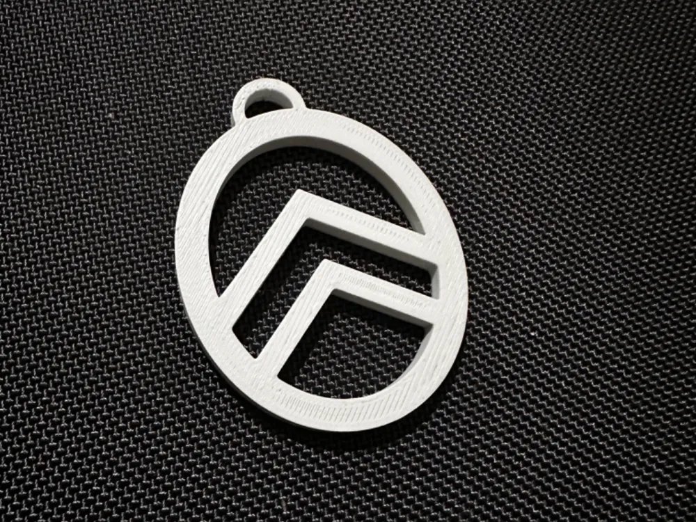 Citroën keychain - Free 3D Print Model - MakerWorld