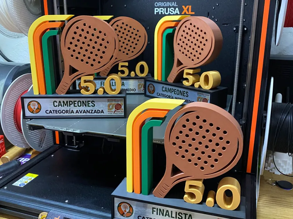 Padel Trophy 5.0 by Luis_rdz_07 MakerWorld: Download Free 3D Models