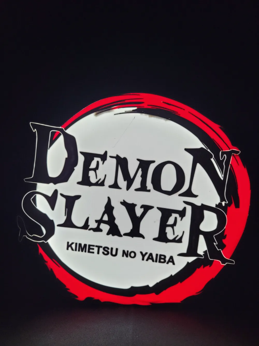 Demon Slayer Lightbox by 3D Geek - MakerWorld