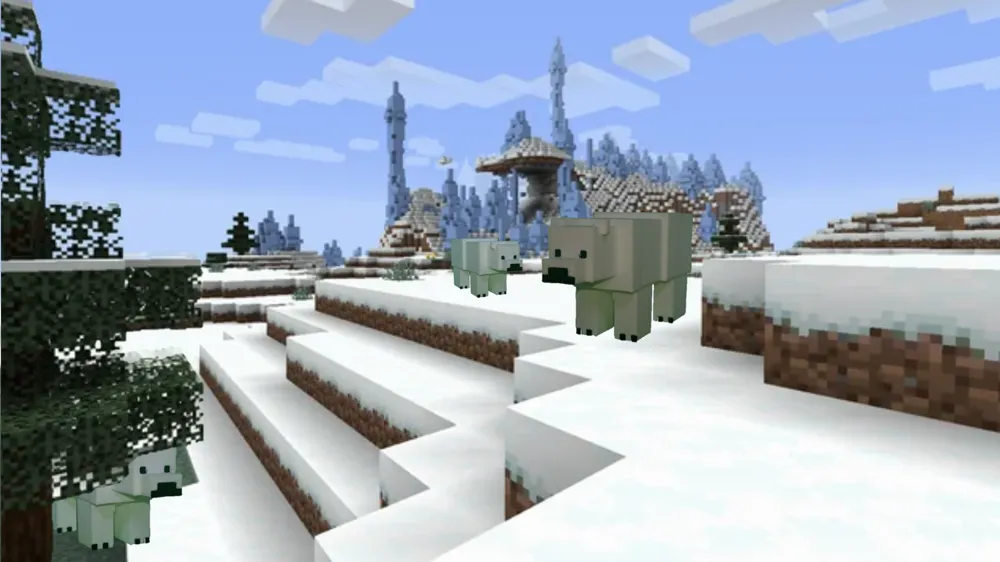 Minecraft Polar Bear Cute by Travlie MakerWorld: Download Free 3D Models