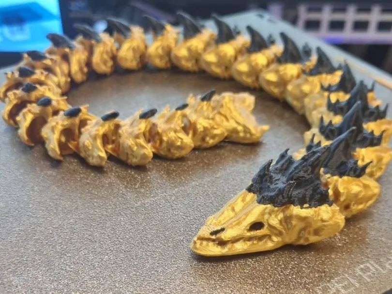 Worm Dragon by Chirik MakerWorld: Download Free 3D Models