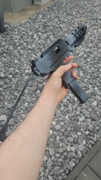 Rainbow Six - SMG 12 Printable and functional - Free 3D Print Model ...