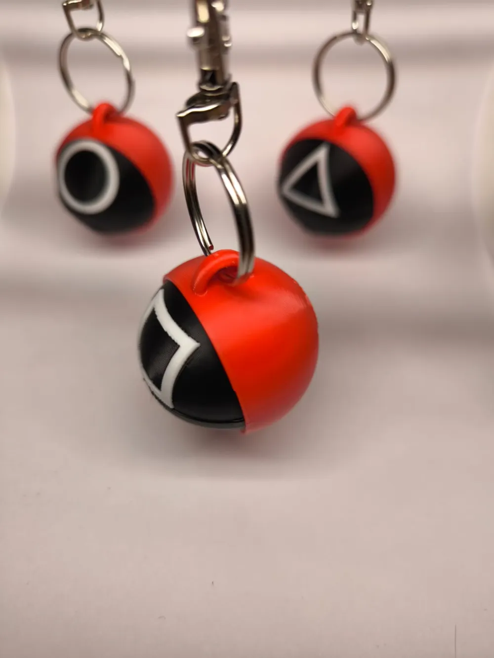 Squid Game Keychain Worker Triangle by WhiteMonkey - MakerWorld