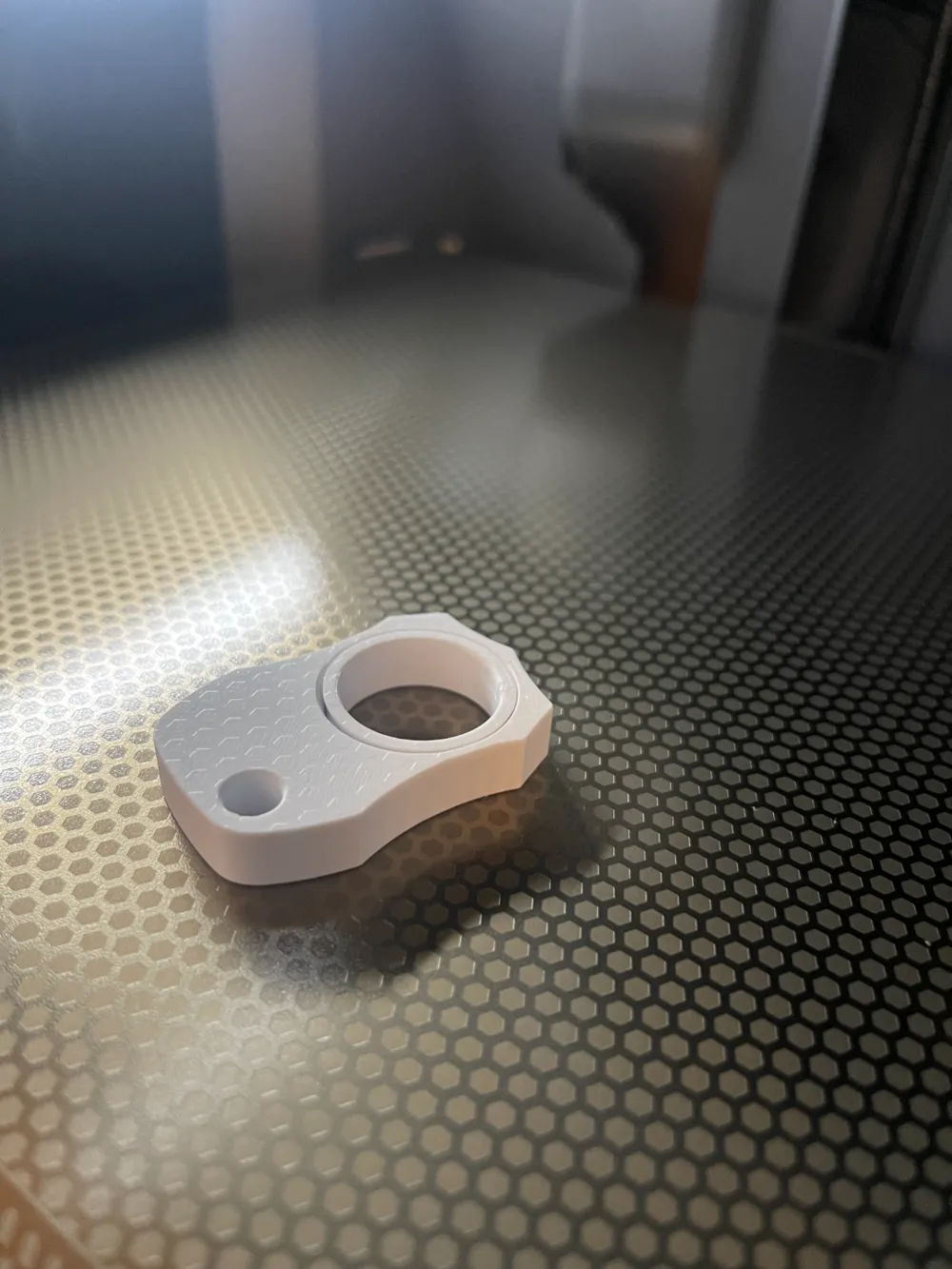 Fidget knuckle spinner keychain by OrionMakerWorld: Download Free 3D Models