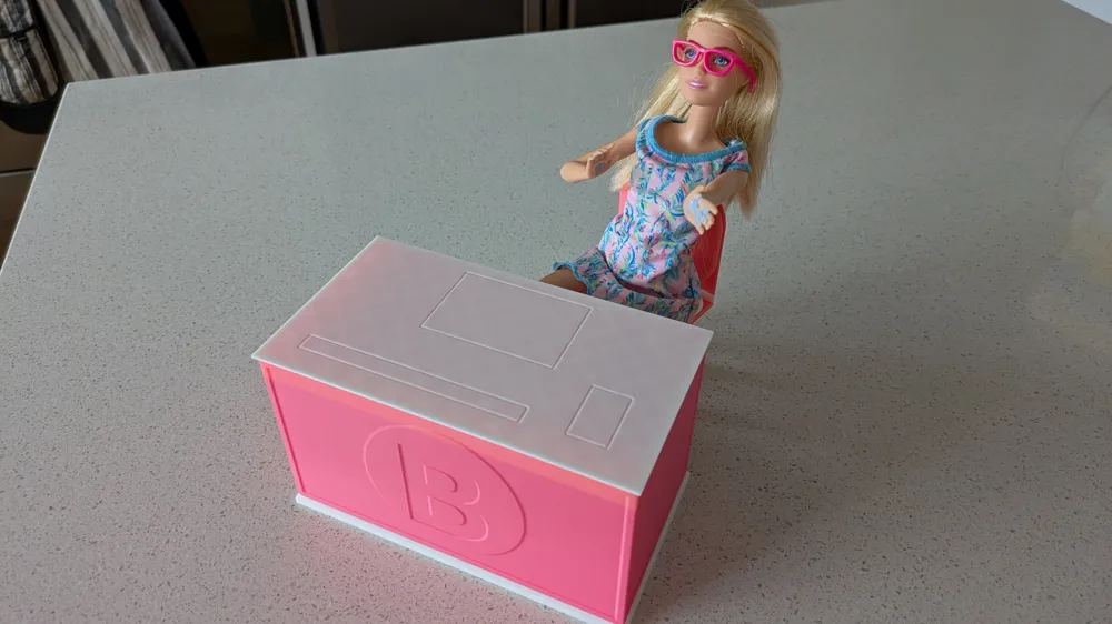 Barbie Executive Desk by Bungleboy MakerWorld: Download Free 3D Models