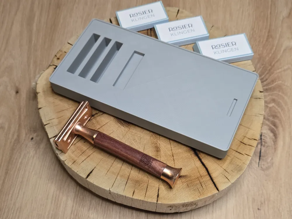 Gridfinity WLDOHO Vagard Razor Holder (2x1 H1) by Schlen - MakerWorld
