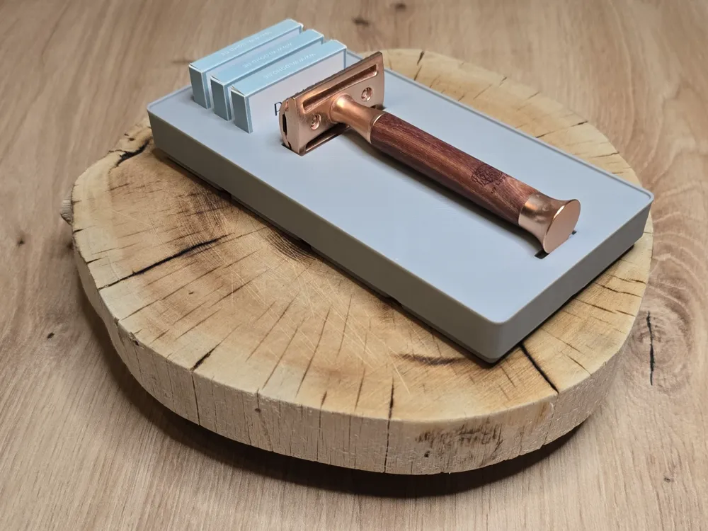 Gridfinity WLDOHO Vagard Razor Holder (2x1 H1) by Schlen - MakerWorld