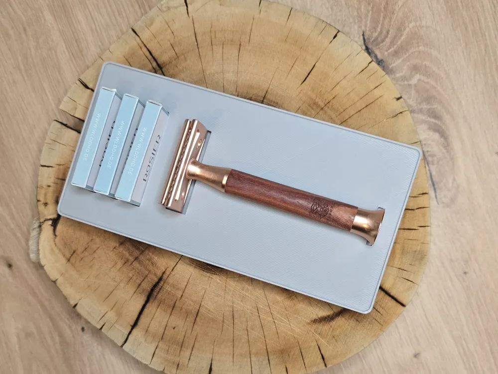 Gridfinity WLDOHO Vagard Razor Holder (2x1 H1) by Schlen - MakerWorld