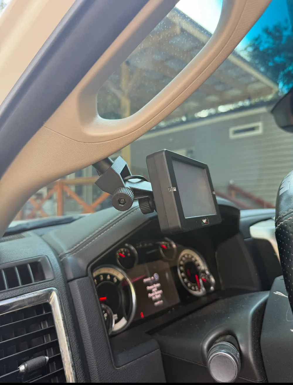 Ram MM3 Tuner A Pillar Mount - Free 3D Print Model - MakerWorld