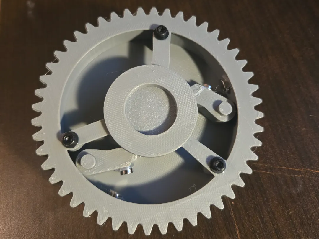 One way rotation Gear (v1) - Free 3D Print Model - MakerWorld