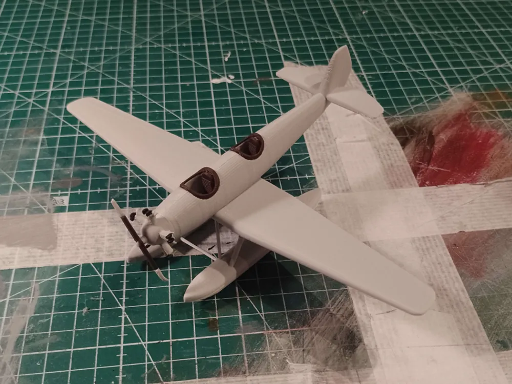 JUNKERS A50 Junior Sea variant 1:32 & 1:48 (AMS) - Free 3D Print Model ...