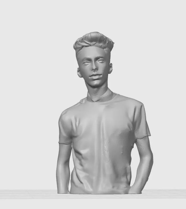 male boy upper body by My Statue - MakerWorld