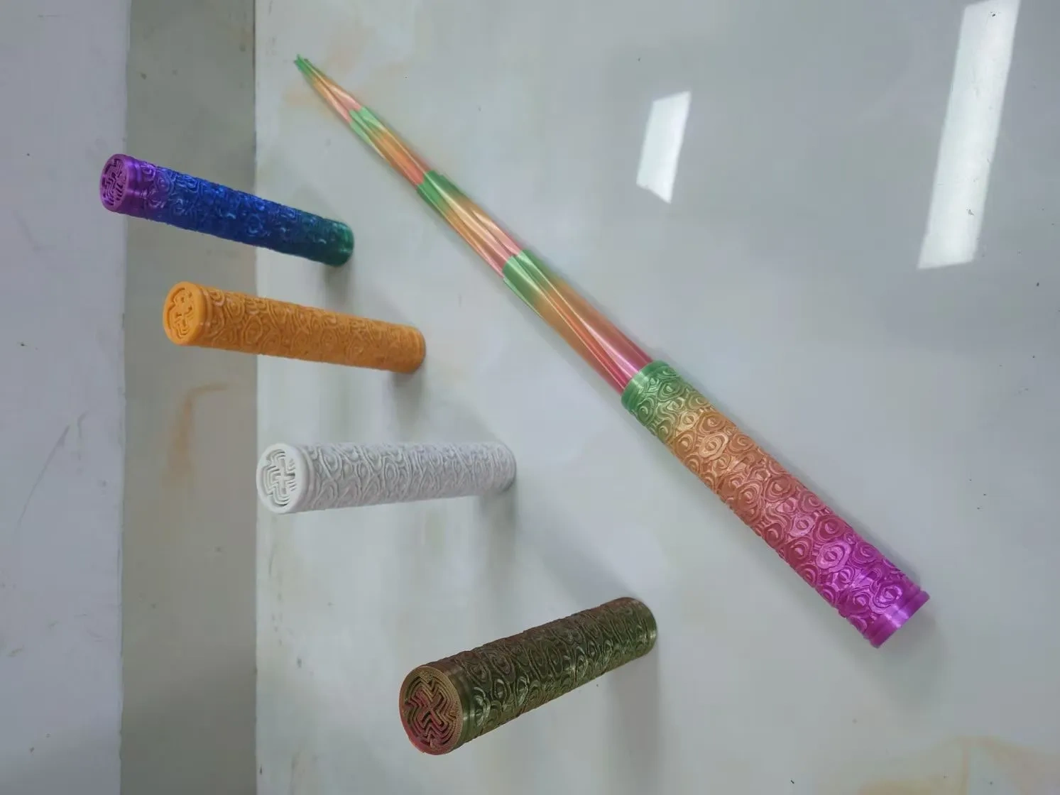 Four-Bladed Spiral Retractable Sword - Auspicious Cloud by SKY-Yara ...