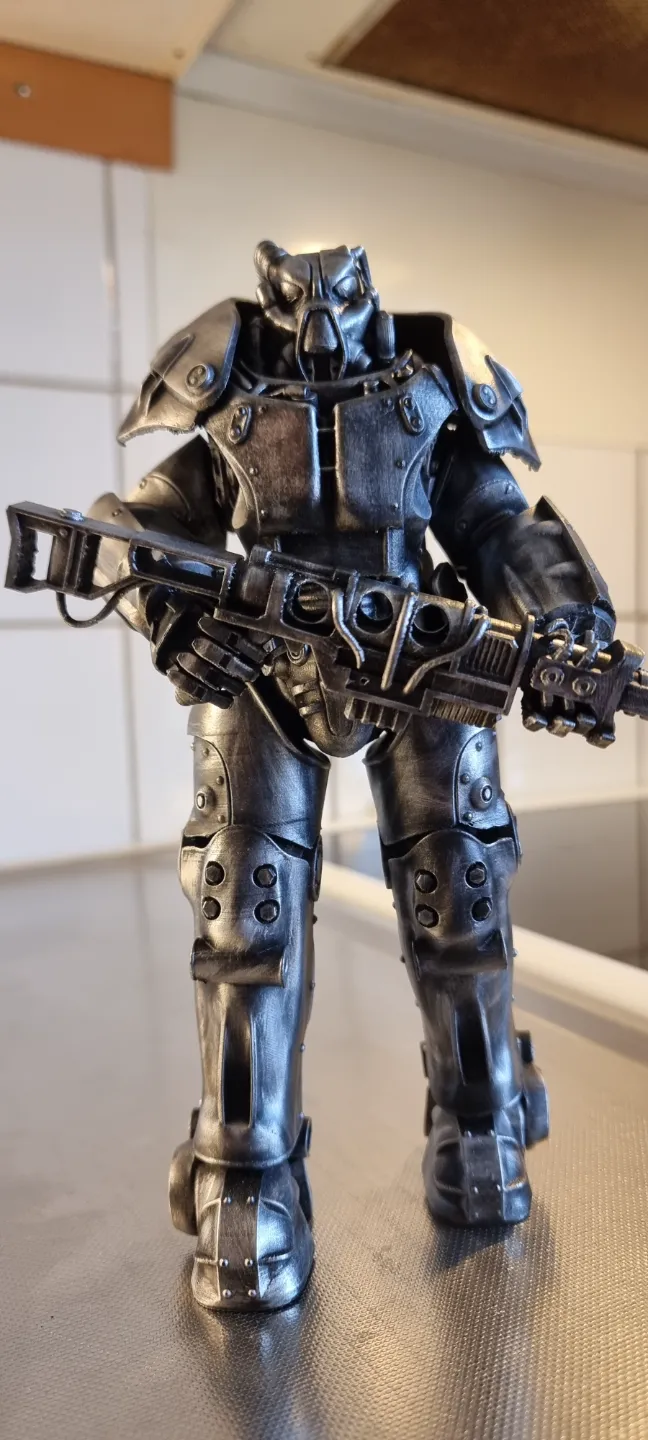 Fallout X-01 Power armor by Suptand MakerWorld: Download Free 3D Models