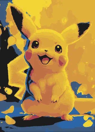 picachu two hueforge by Xasmukarman - MakerWorld