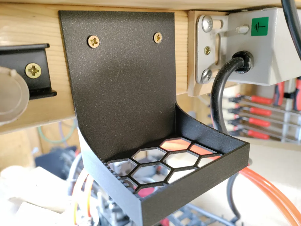 Wall Mount Emergency Stop Holder by asc_ii - MakerWorld