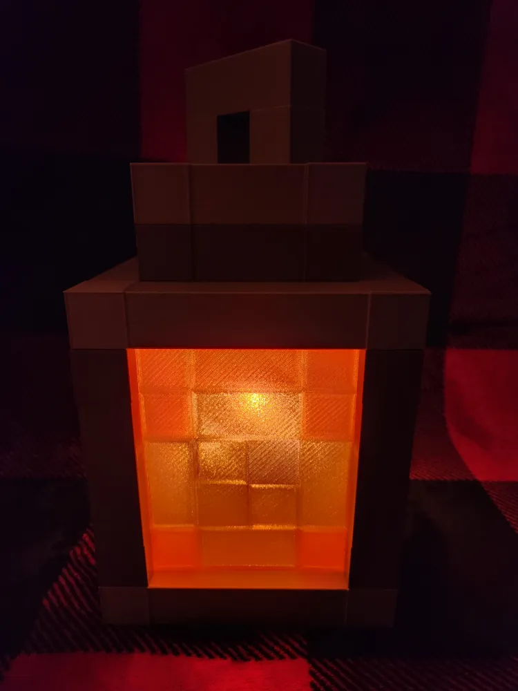 Minecraft Lantern With Lightbulb by Tomahawk711 - MakerWorld