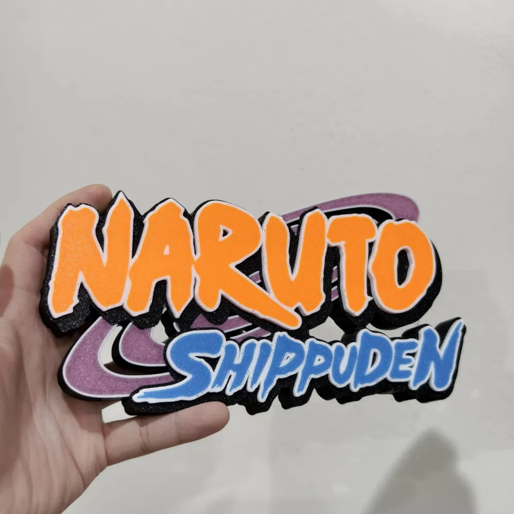 NARUTO SHIPPUDEN LOGO BY KUMY - Free 3D Print Model - MakerWorld