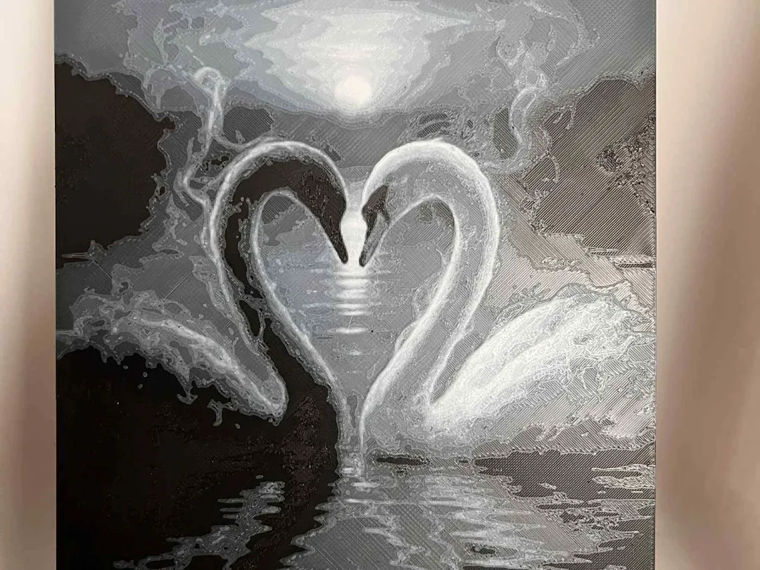 Smoke Swans by mike MakerWorld: Download Free 3D Models