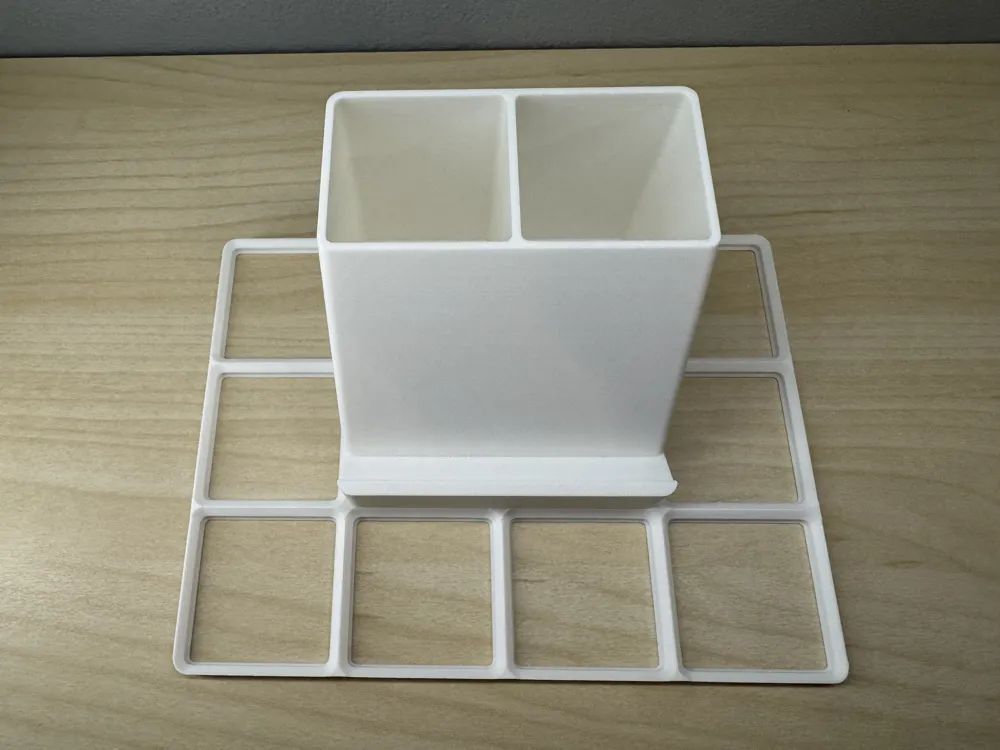 Gridfinity Desktop Phone Stand and Storage by Lukas MakerWorld ...