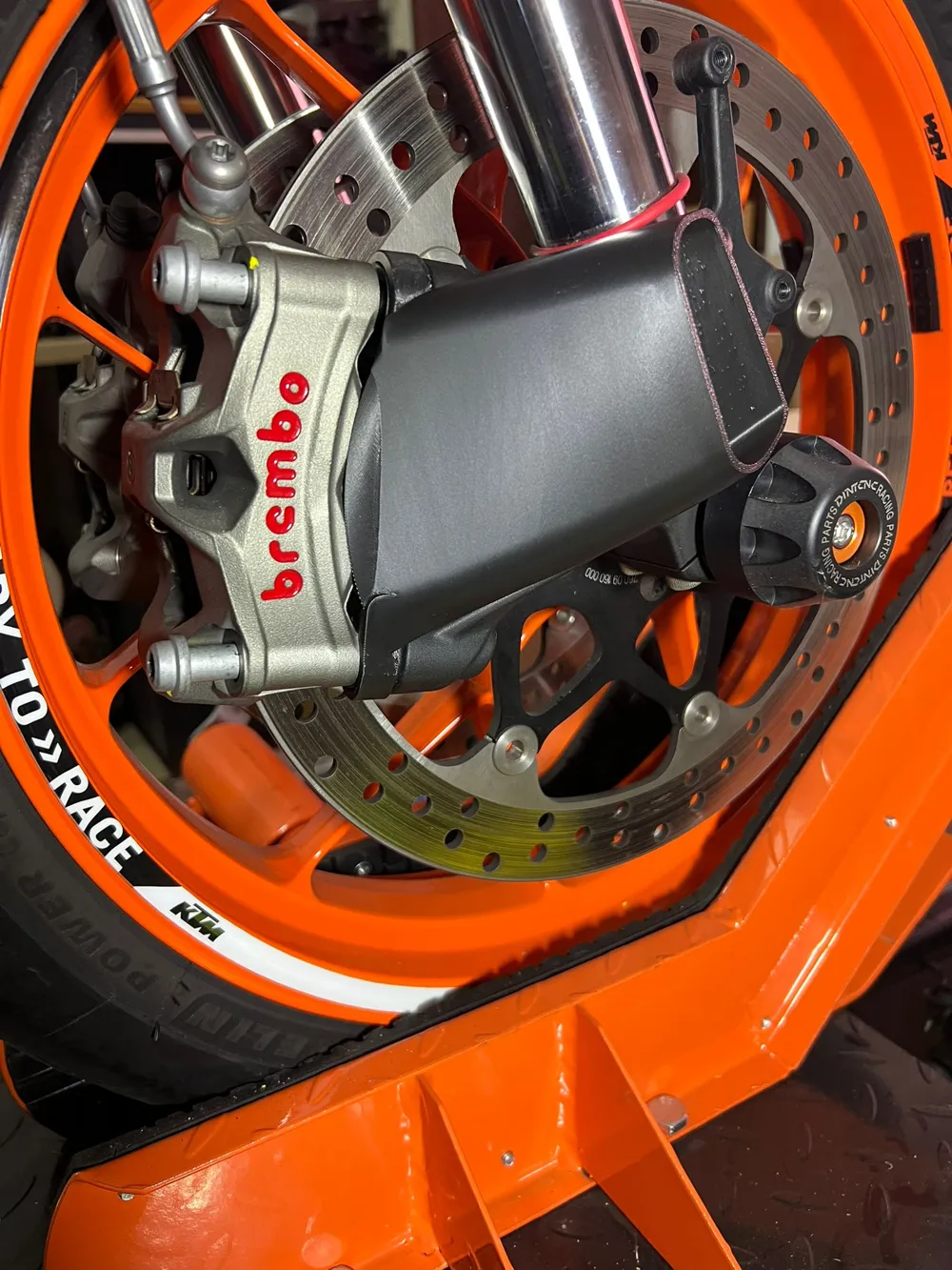 KTM 890 brake caliper air cooler left by MARCOPOSSENTE MakerWorld ...