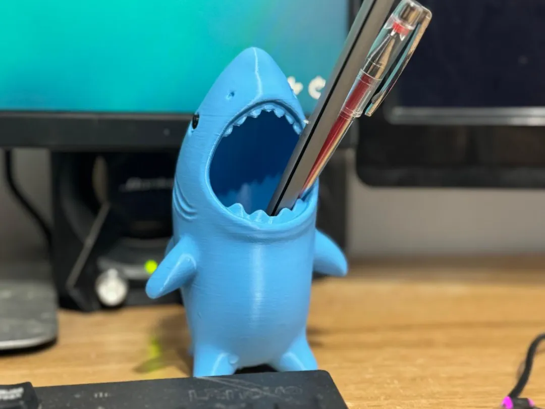 Shark pen's holder.No AMS by Didi you can do it MakerWorld: Download ...