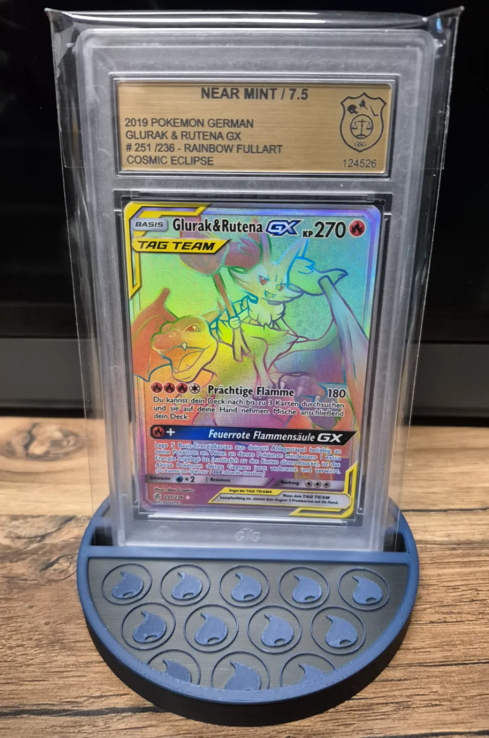 Stand for graded Cards by p.grube89 - MakerWorld