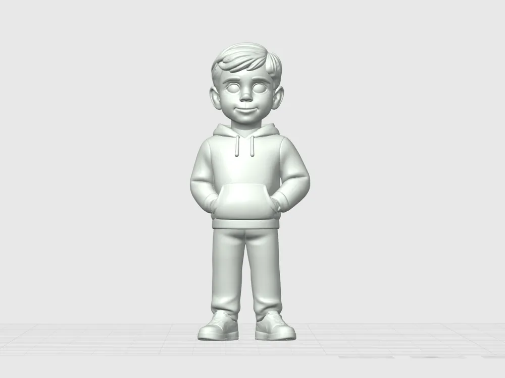 Random Boy Figure - Free 3D Print Model - MakerWorld