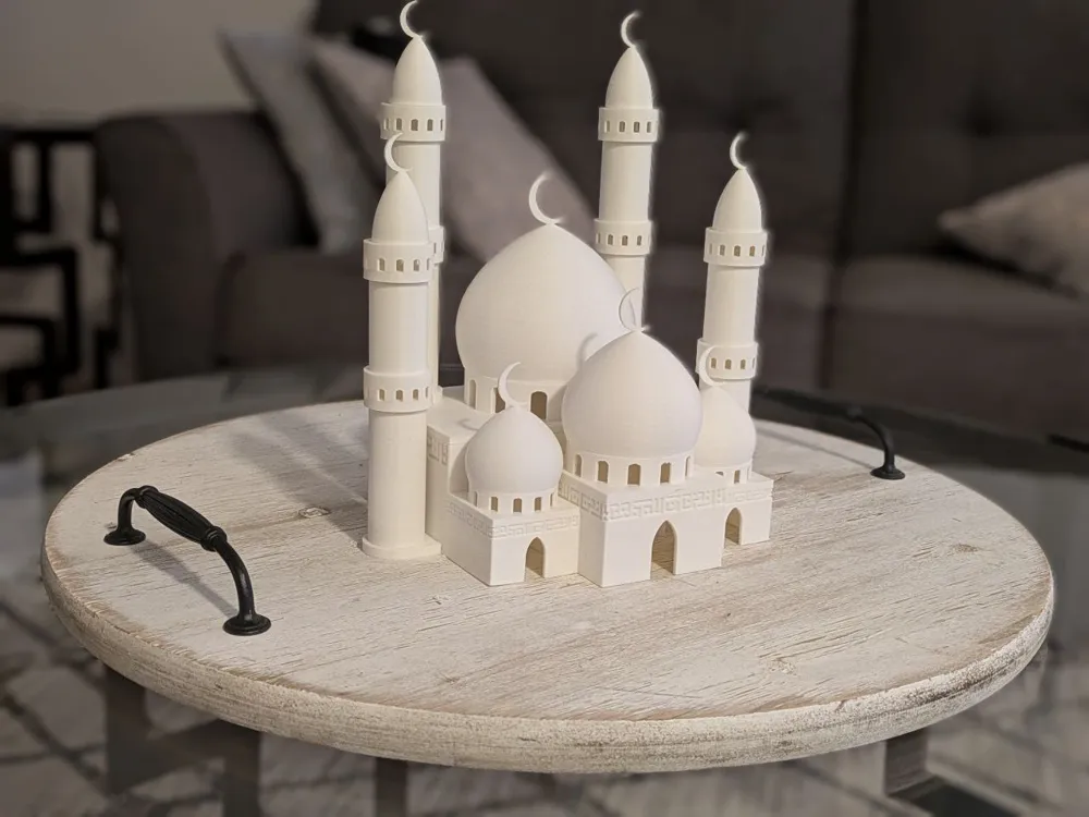 Islamic Masjid Mosque Decor - Free 3D Print Model - MakerWorld