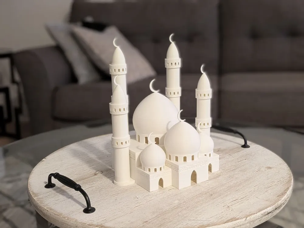 Islamic Masjid Mosque Decor - Free 3D Print Model - MakerWorld