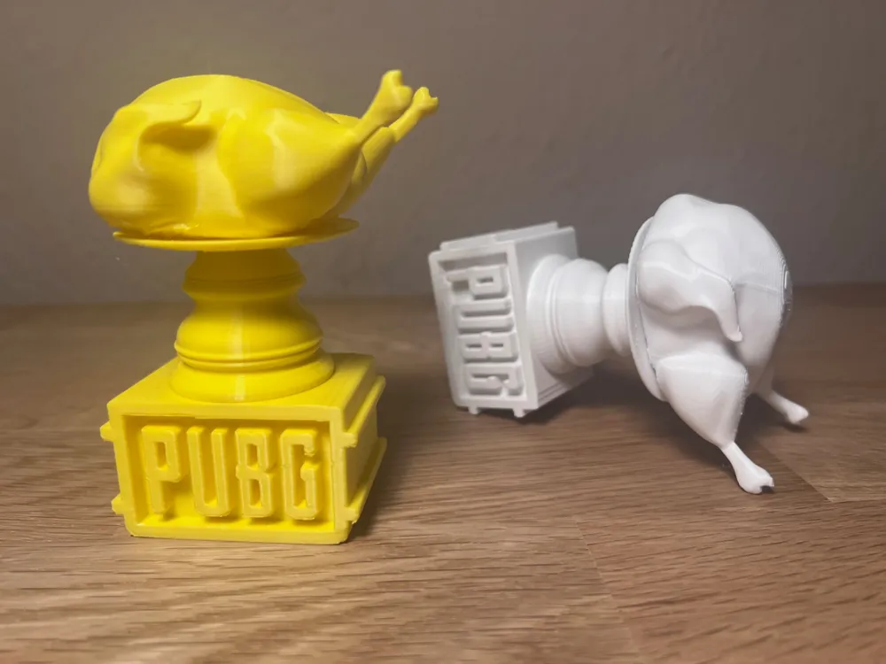 Chicken Dinner Trophy (PUBG) by Majogram - MakerWorld