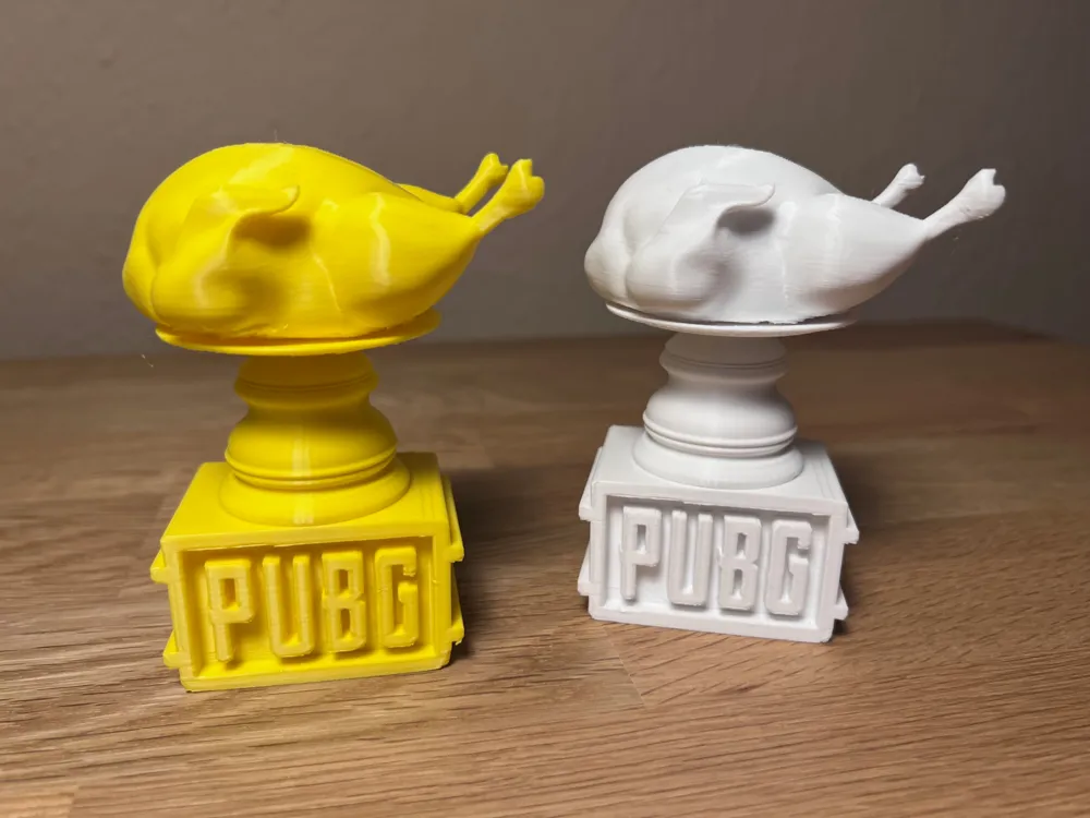 Chicken Dinner Trophy (PUBG) by Majogram - MakerWorld